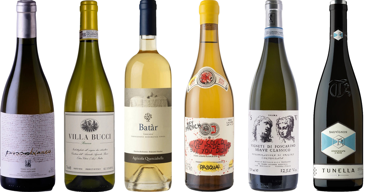I 10 migliori vini bianchi italiani da provare